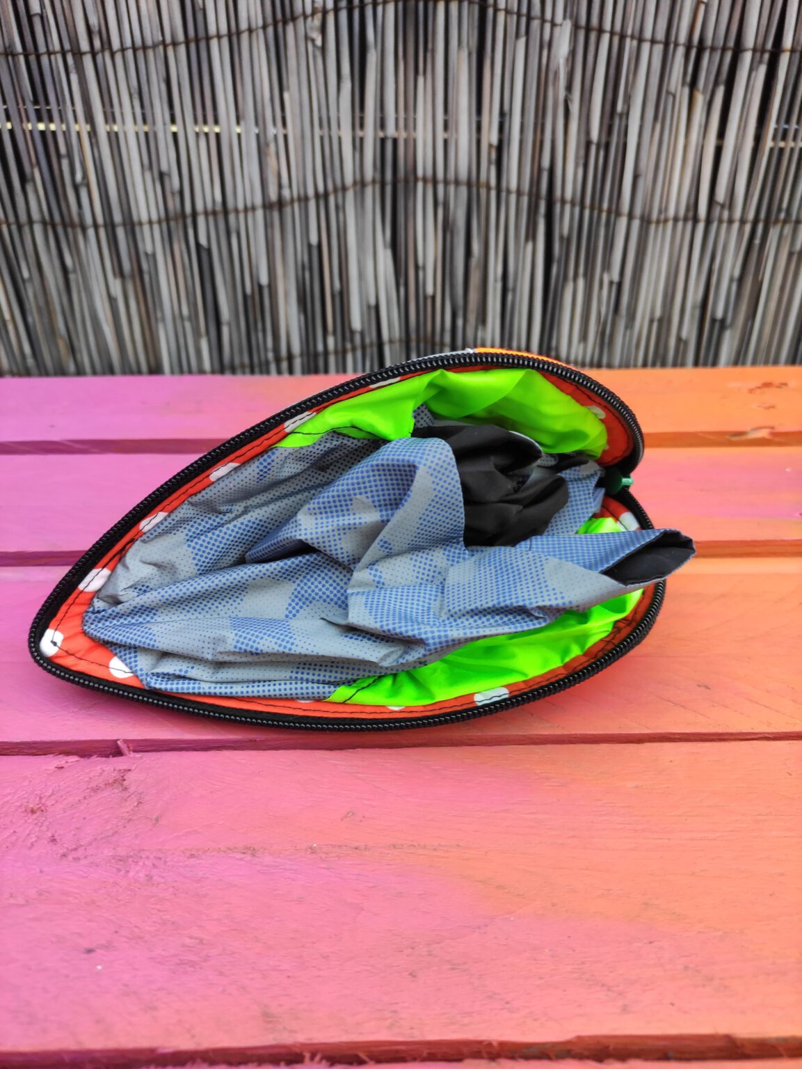 Anjul, faltbarer Einkaufs- oder Turnbeutel/ Schnittmuster E-Book – Geliskrok